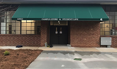 Jamestown bookstore storefront in Machinery Hall