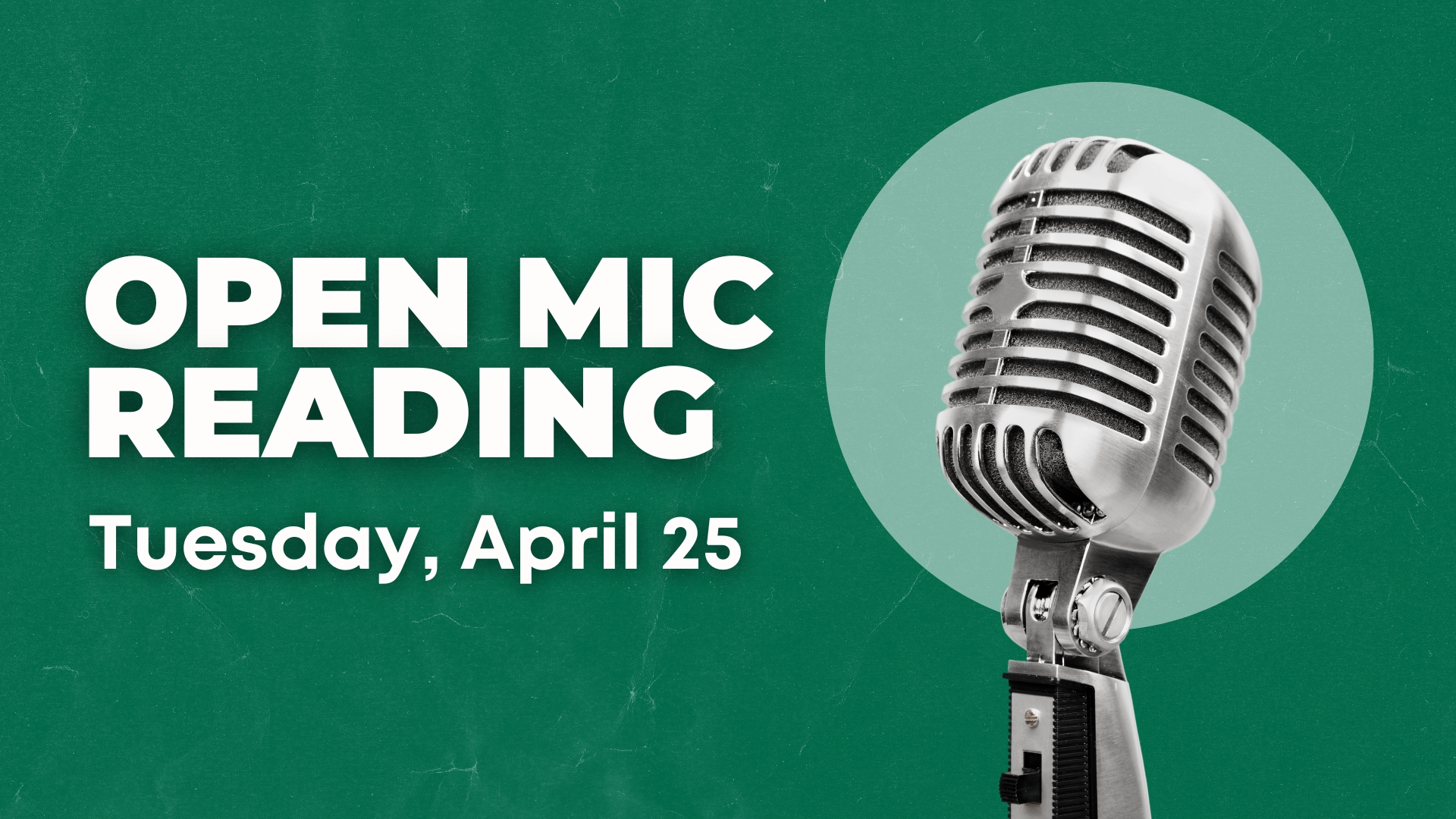 Open Mic Reading