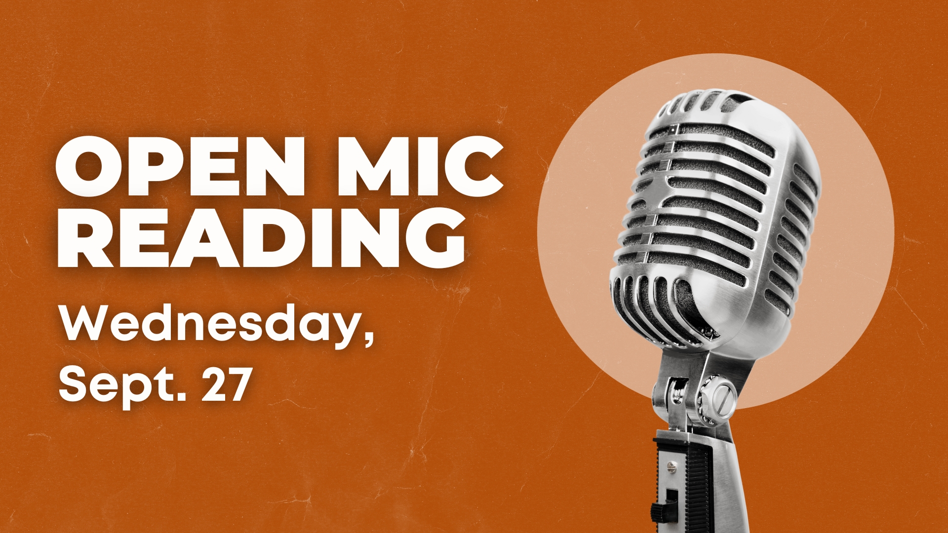 National Literacy Month: Open Mic