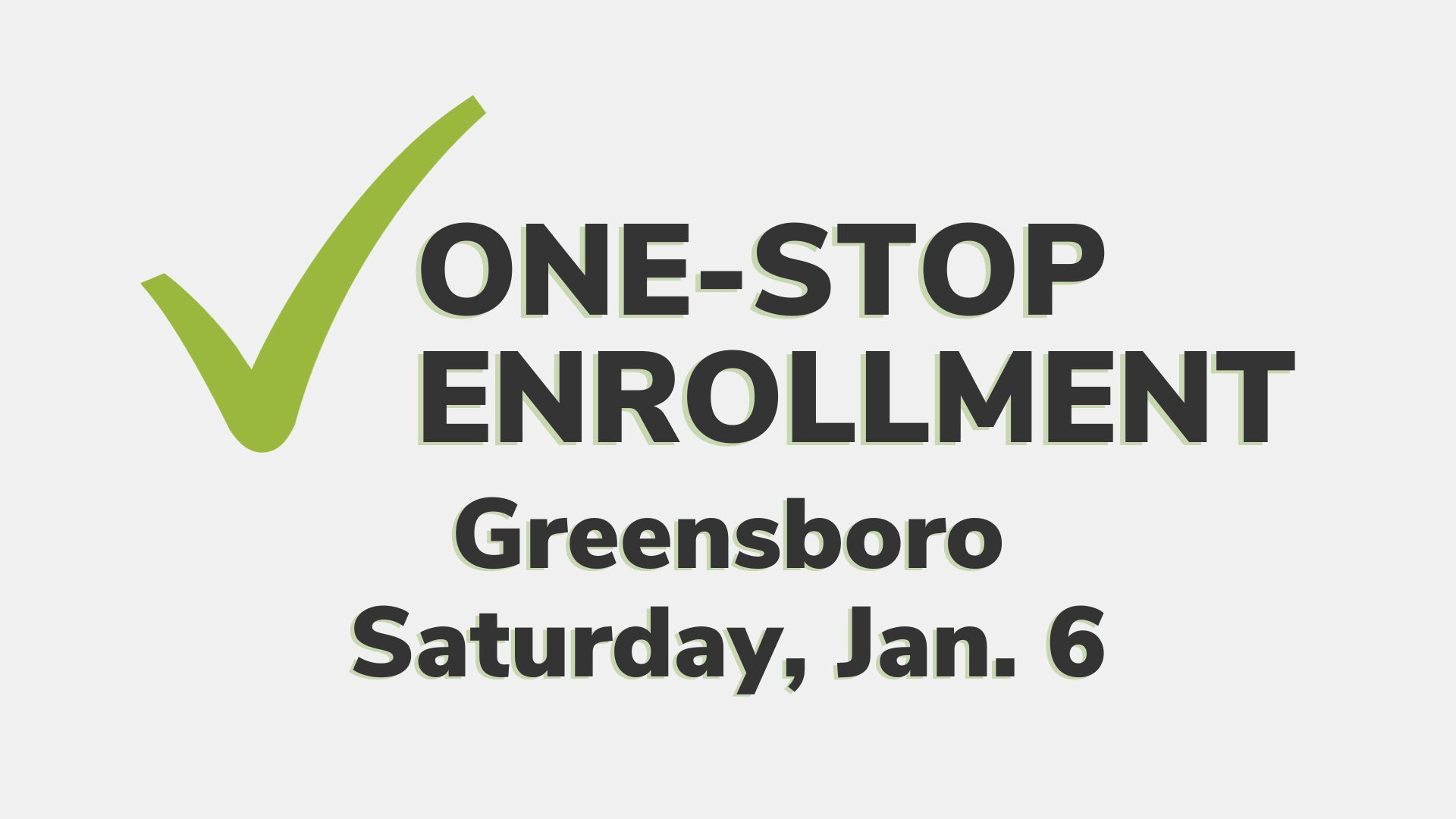 One-Stop Enrollment