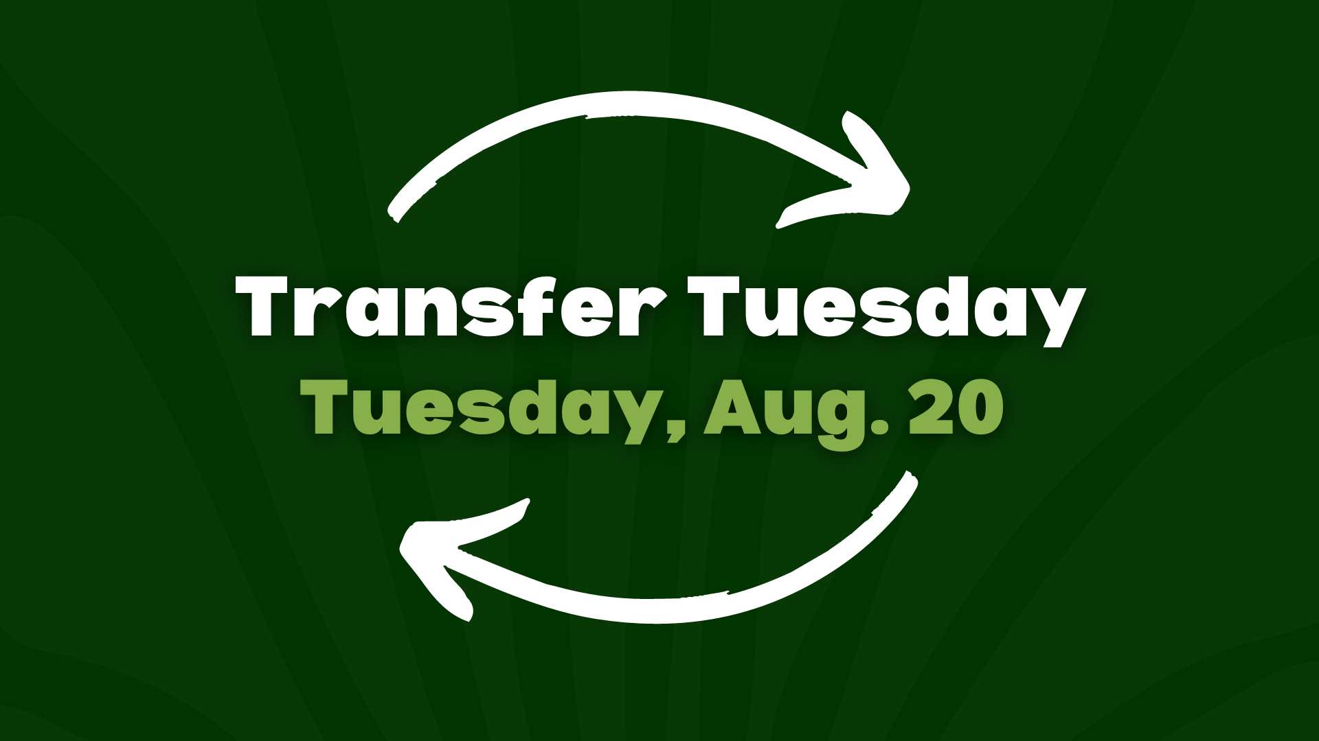 CANCELED: Transfer Tuesday