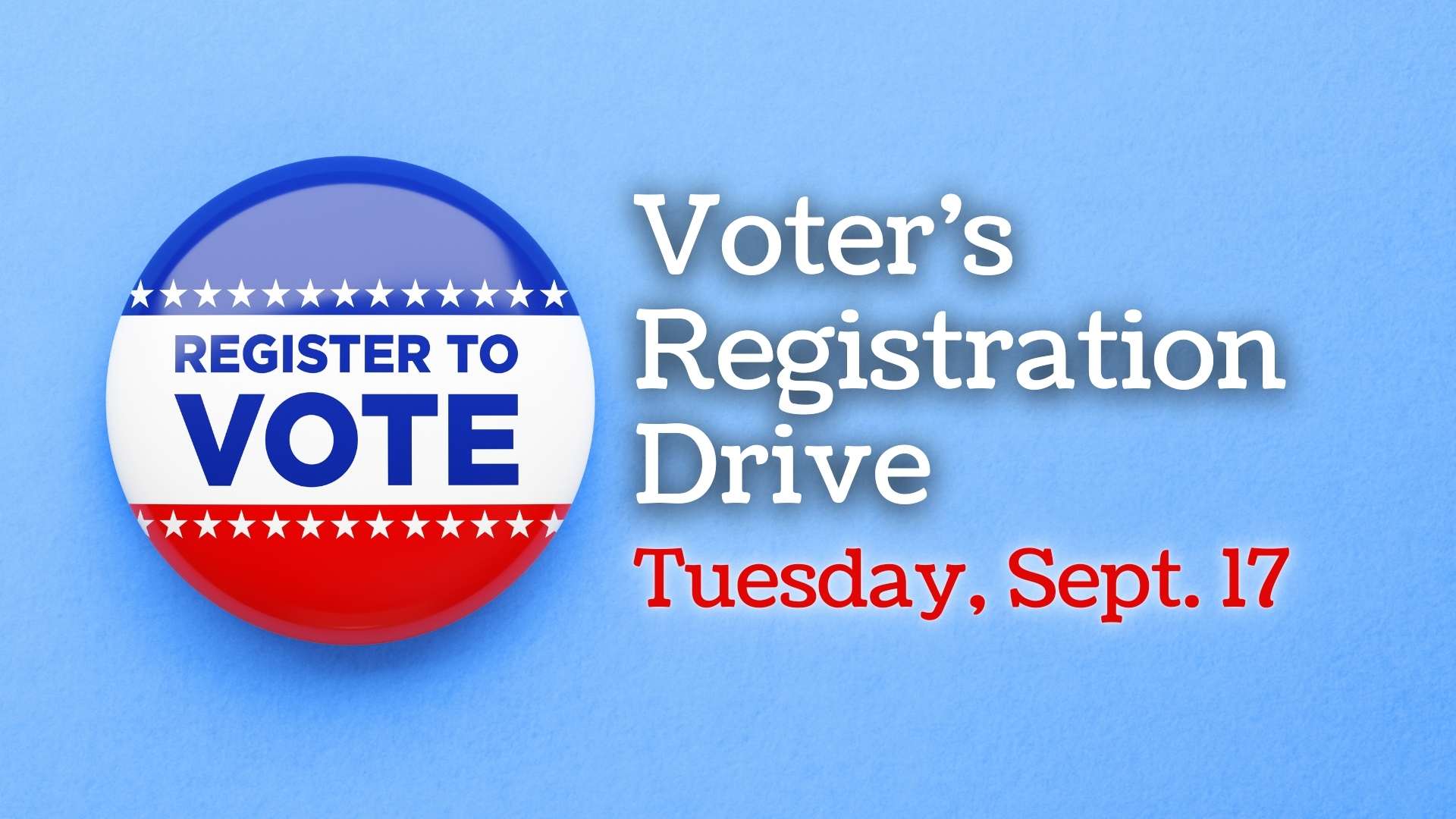 Voter's Registration Drive