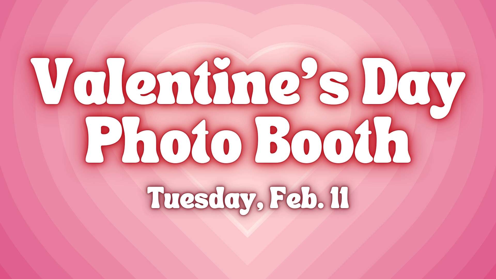 Valentine's Day Photo Booth