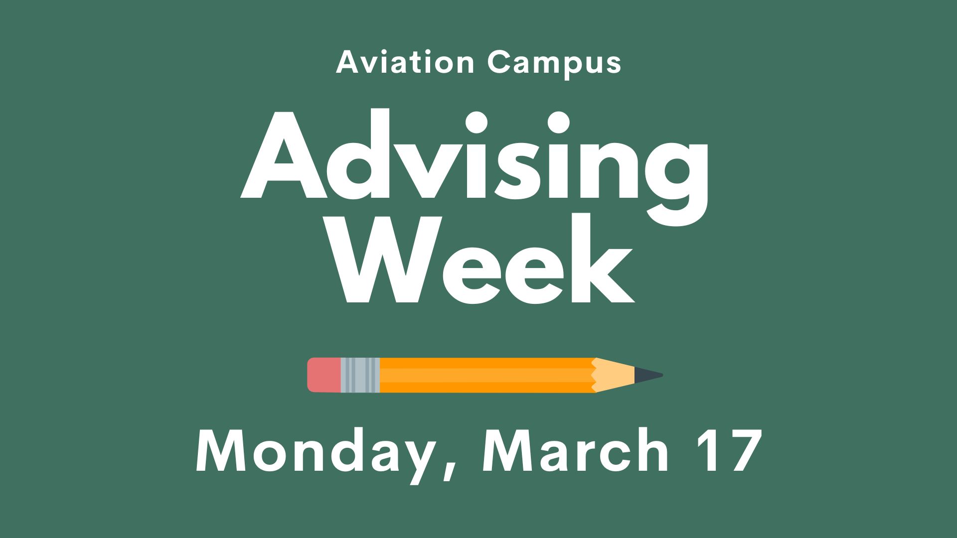 Advising Week: Aviation
