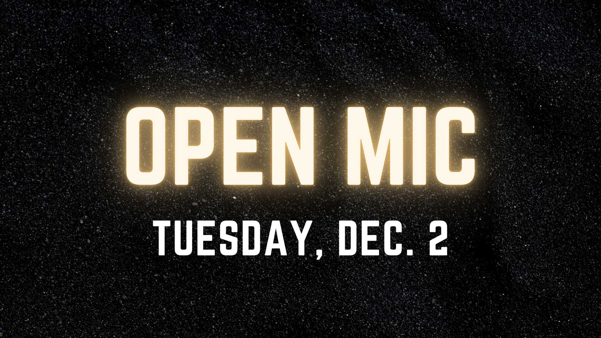 Creative Writers Club Open Mic